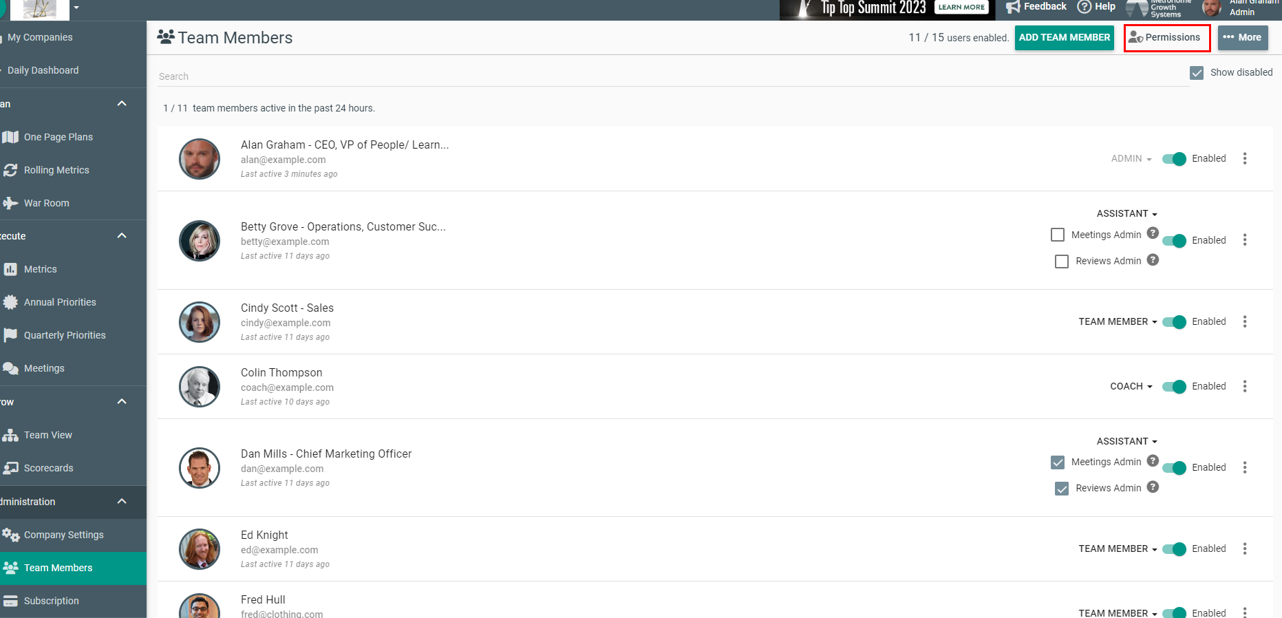 How do I add a Team Member?