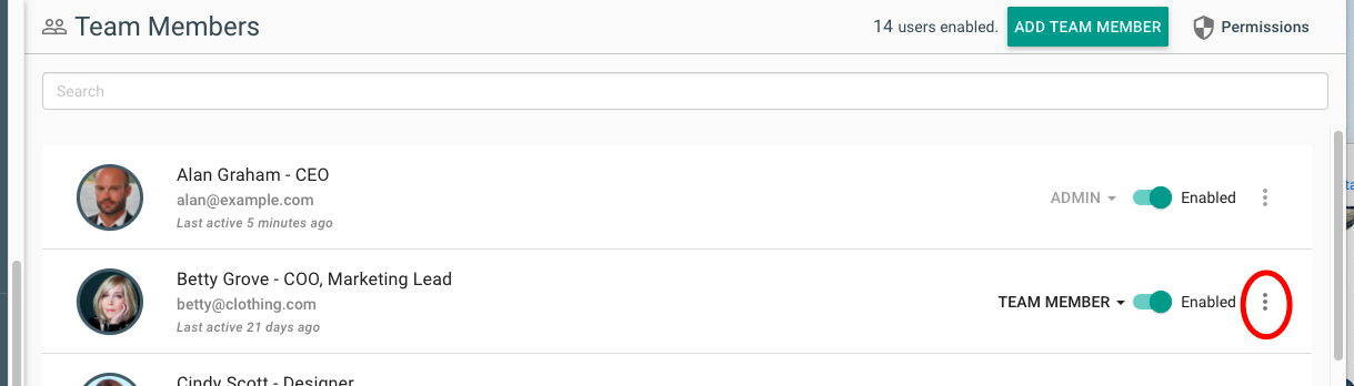 How do I add a Team Member?